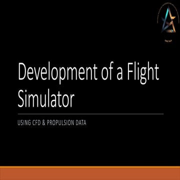 Advanced Flight Simulator course by AsRa Tech | PPTX