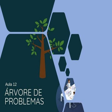 Árvore de problemas e oportunidades | PPT