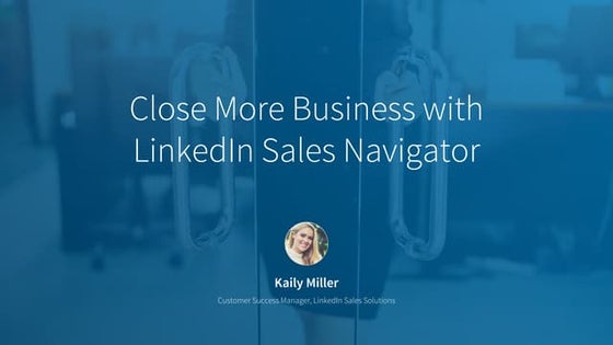 Linkedin sales solutions