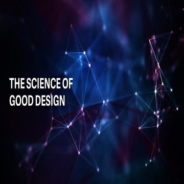 The Science of Good Design | PDF