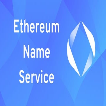 Ethereum Name Service & The Internet Naming Revolution w/ Brantly ...