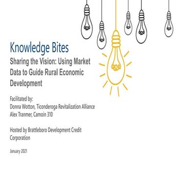 Knowledge Bites: Using Market Data to Guide Rural Economic Development ...