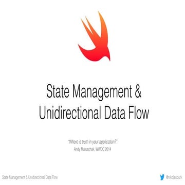 State Management & Unidirectional Data Flow | PDF | Computer Software ...