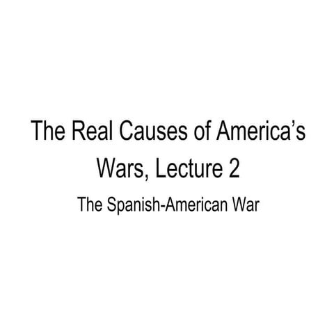 The Spanish American War | PPT