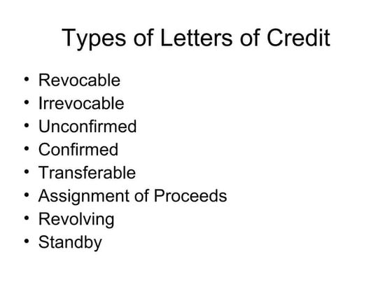 Difference between Letter of credit and Telegraphic Transfer (T.T) | PDF