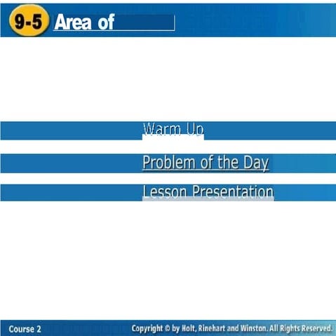 Area of a Circle | PPT