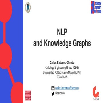 NLP and Knowledge Graphs | PDF