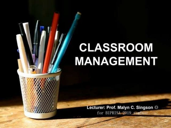 Effective classroom management strategies | PDF | College Planning ...