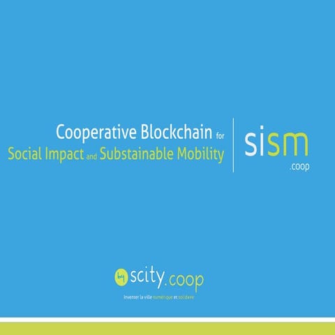 Slides Scity.coop cooperative blockchain | PDF