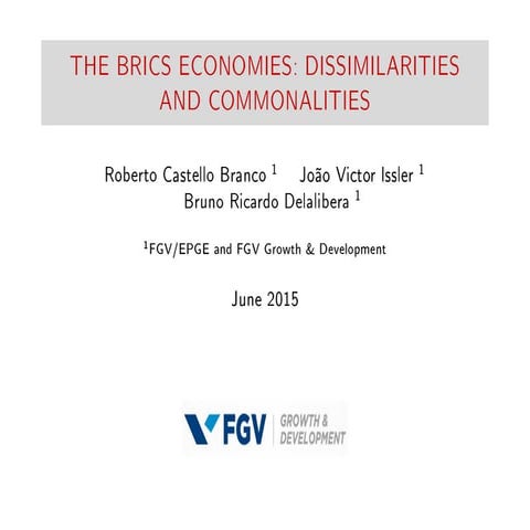 BRICS: Challenges and Opportunities | PDF