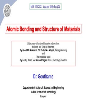 Slide set L01 Bonding in Materials.pdf