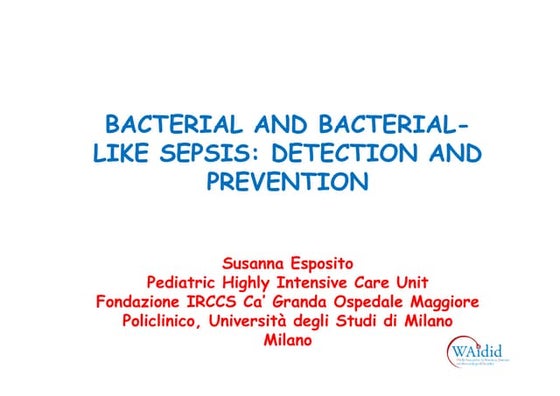 Shock with a focus on Septic shock in pediatrics | PPT