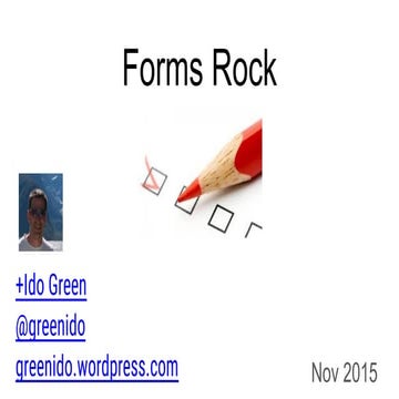 Forms Design | PPT