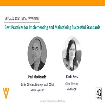 Best practices for implementing and maintaining successful standards | PPTX