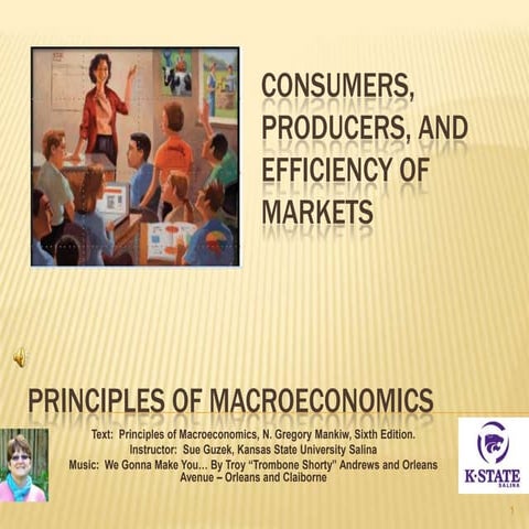 Slides for video chapter 7 consumers producers and efficiency | PPTX