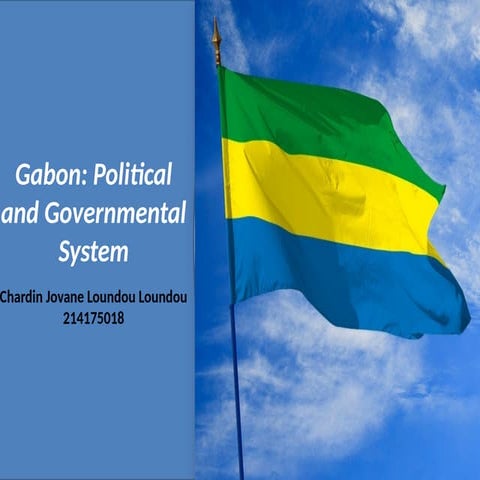Slides Gabon political system and Government | PPT