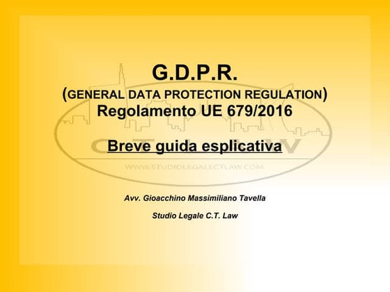 Gdpr workflow | PPT