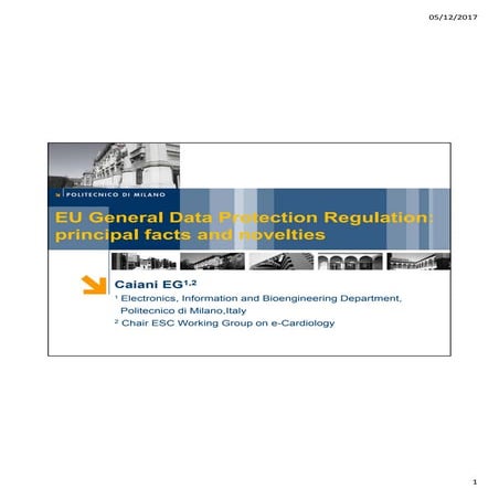 EU General Data Protection Regulation (GDPR) | PDF