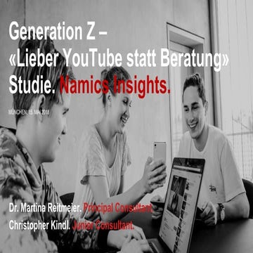 Slides Webinar Generation Z | PPT