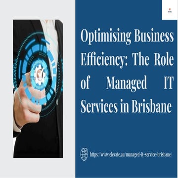 Optimising Business Efficiency The Role Of Managed It Services In