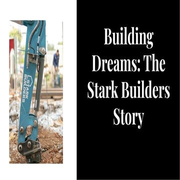 Stark Builders: Where Quality Meets Craftsmanship! | PPT