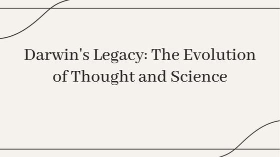Why do scientists refer to Charles Darwins ideas about evolution a.pdf