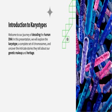 Karyotyping , purpose, significance and method presentation entation | PPTX