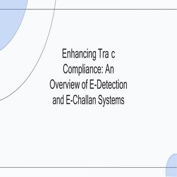 Introducting E-Detection and E-Challan Systems For Automating Traffic ...