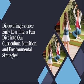 Early Education at Essence Magical Moment | PDF