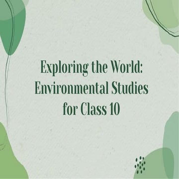 exploring-the-world-environmental-studies-for-class-10 ...