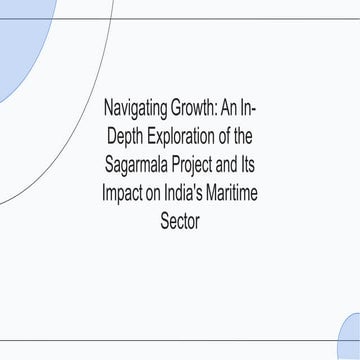 Sagarmala project | PPTX