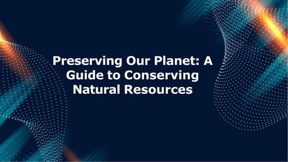Environment " sustainability and conservation" | PDF | Environmental Services Industry | Industries