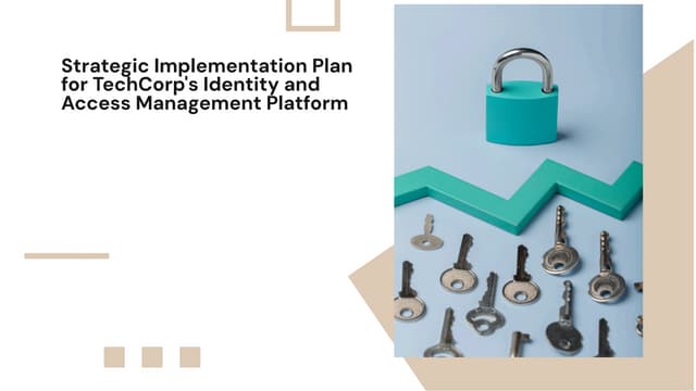 TechCorp Implementation Plan Cyber Security.pdf | Computer Software and Applications | Computing