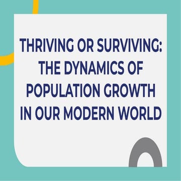 Global Population Dynamics.pptx hello........ | PPTX