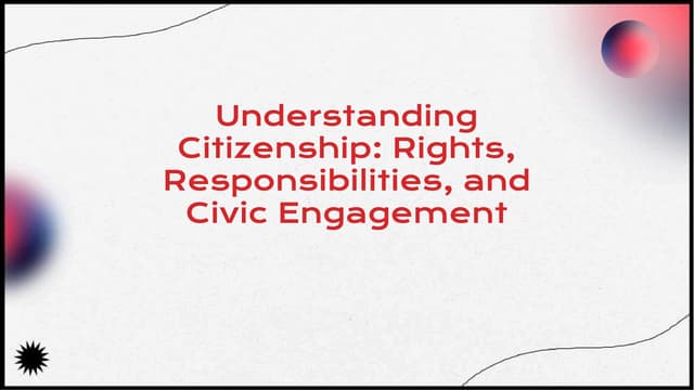 Introduction to Active Citizenship.pptx by muhammad kaleem | PPTX