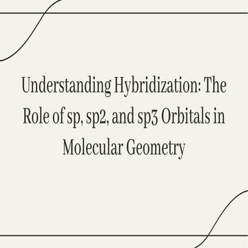 understanding-hybridization-the-role-of-sp-sp2-and-sp3-orbitals-in ...