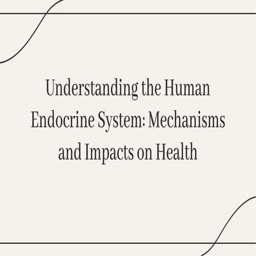 Introduction to endocrinology | PPTX