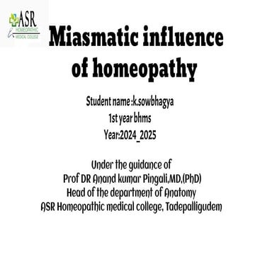 understanding-the-miasmatic-influence-in-homeopathy by Kyanam Sowbhagya ...