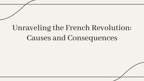 Timeline Of "The French Revolution "(1789). | PDF