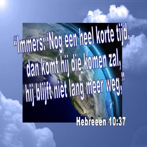 Bijbelstudie Openbaring 28-03-09 | PPT