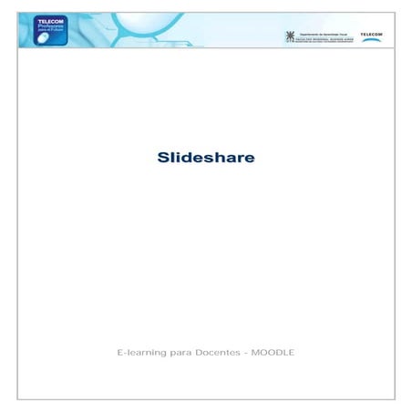 Slideshare tutorial | PDF