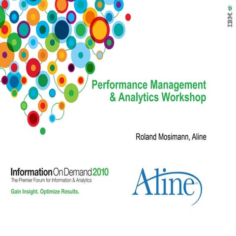 Performance Management And Analytics Workshop Ppt