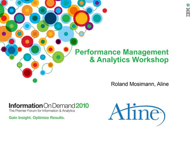 Performance Management And Analytics Workshop Ppt