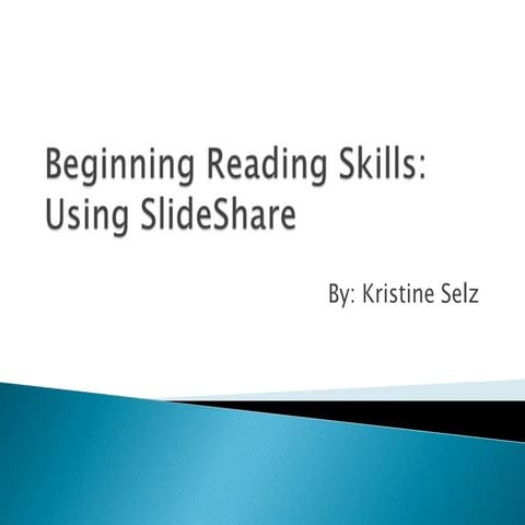 Beginning Reading Skills | PPTX | Education