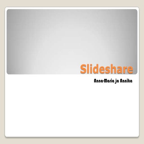 Slideshare | PPTX