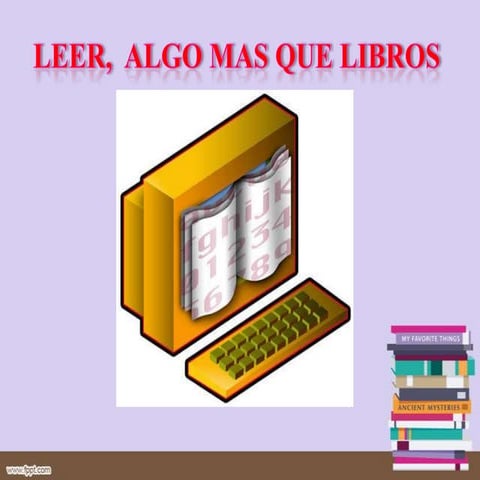 Mi Aporte A La Promocion De La Lectura Ppt