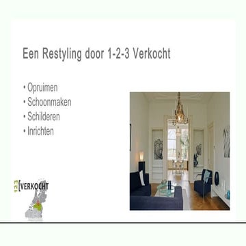 Slideshare. 123 verkocht restyling | PPT