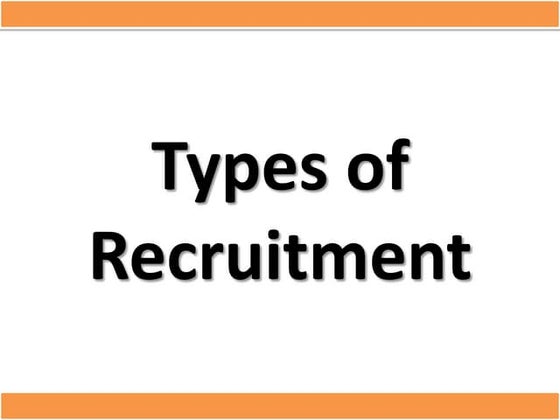 ppt on Recruitment & Selection Process | PPT