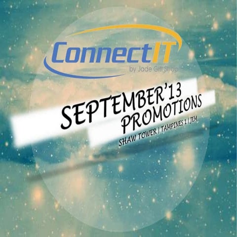 Connect It September Promotion | PPTX