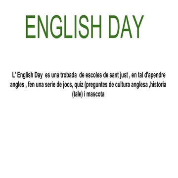 English day | PDF